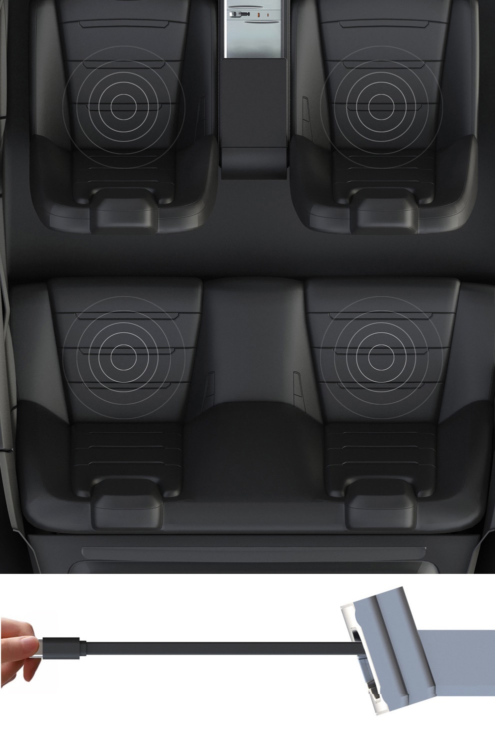 Teala 特斯拉 Model Y/3 煥新版擴線器 擴充器 USB 集線器 HUB 擴線器 中控盒 Model 3 Y | 蝦皮購物