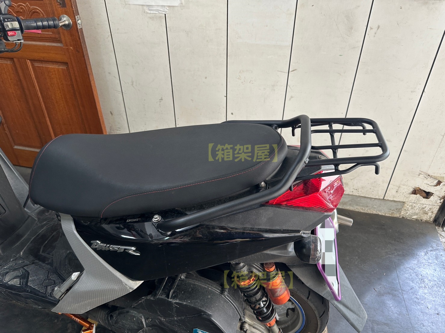 【新北新莊箱架屋】原廠型 BWSR 後架 BR 貨架 YW125M 漢堡架 注意:才積大超取加減會碰傷 不介意才選超取 | 蝦皮購物