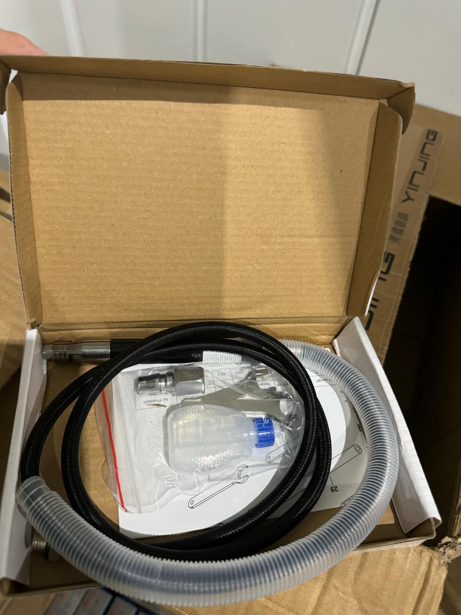 🇹🇼台灣現貨 - Lish M-011A 紙盒版 風磨筆 套裝氣動刻磨機 風動打磨機 拋光機 刻磨筆 研磨機 | 蝦皮購物