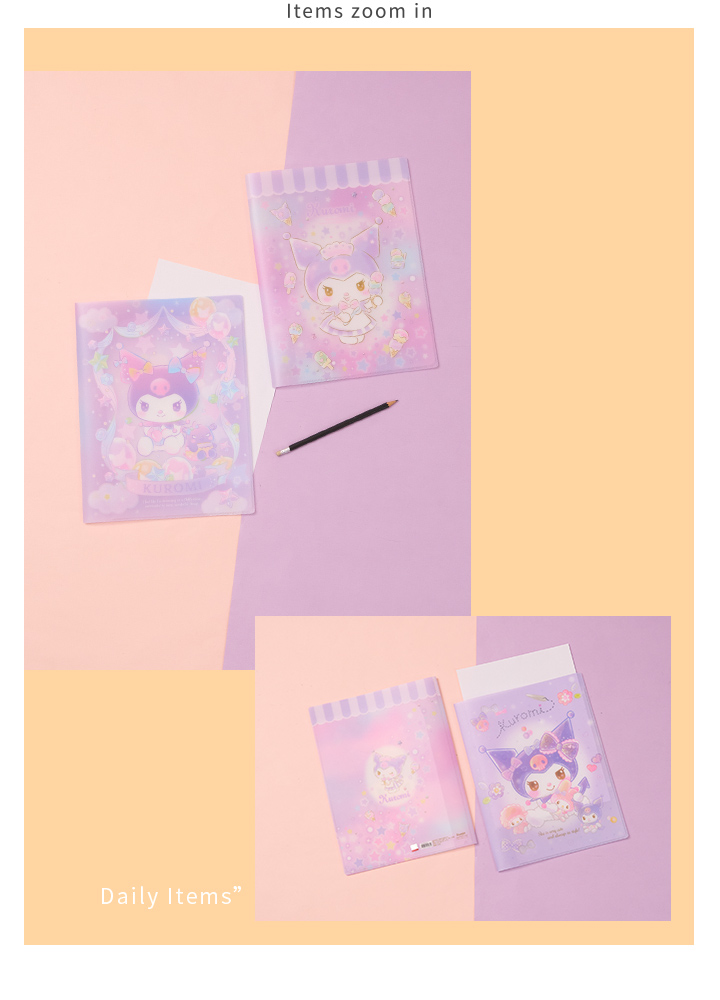 三麗鷗｜6入文件夾 酷洛米 資料夾 精裝文件夾 收納 辦公用品 NP541 | 蝦皮購物