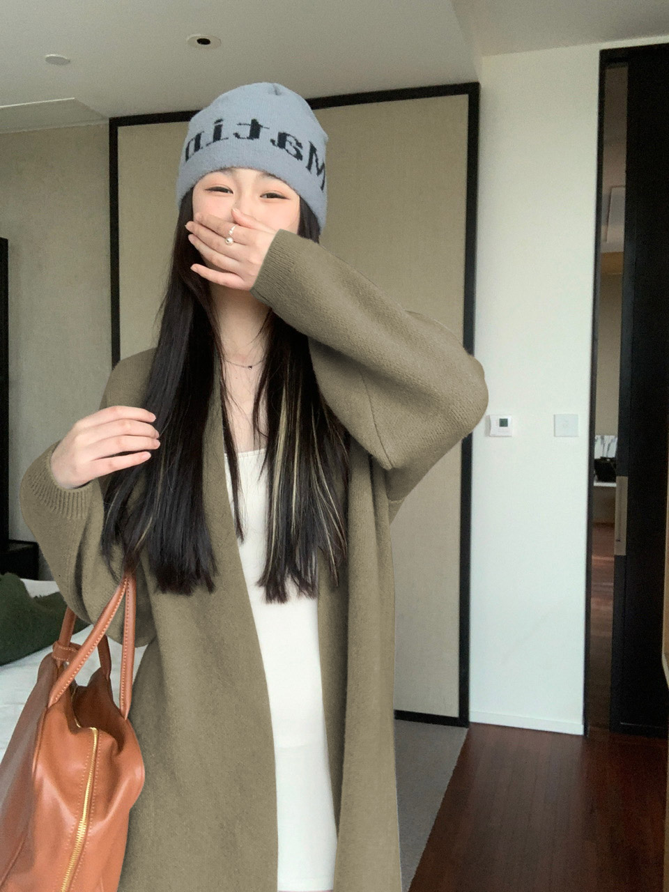 【梨卡】隔日到貨 女裝 綿羊絨 外套 針織外套 冬天外套 秋冬外套 女外套 長版外套 保暖外套 DR367【現貨24H】 | 蝦皮購物