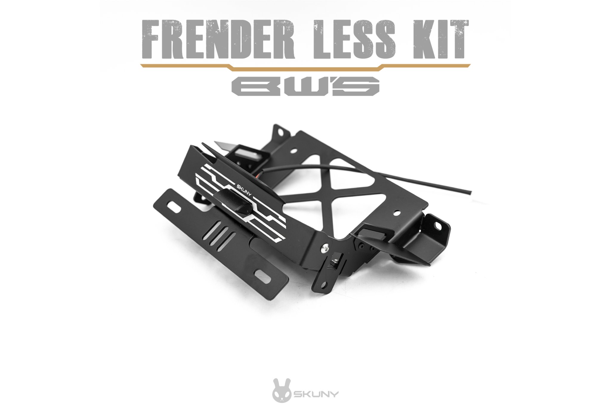 SKUNY BWS 專用短牌架 牌架 水冷 大B 後牌架 翹牌 車牌 牌照 上移 兔子 YAMAHA | 蝦皮購物
