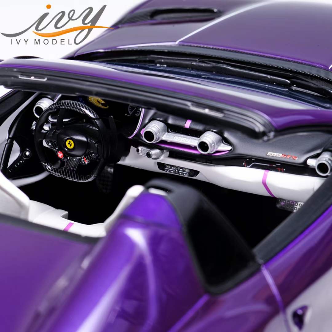 【模例】IVY Merit 1/18 Novitec Ferrari 812 GTS 香港紫 金屬紅 | 蝦皮購物