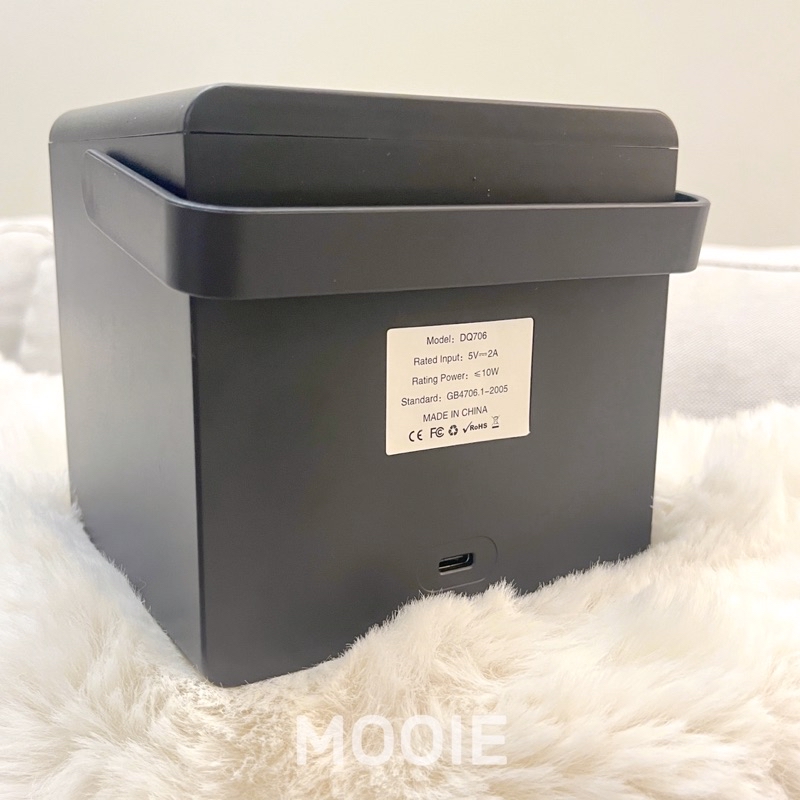 【MOOIE】送精油 現貨24H出貨 小紅書款 簡約白噪音水氧機 露營音響喇叭 充電免插線 可連手機播音樂 | 蝦皮購物