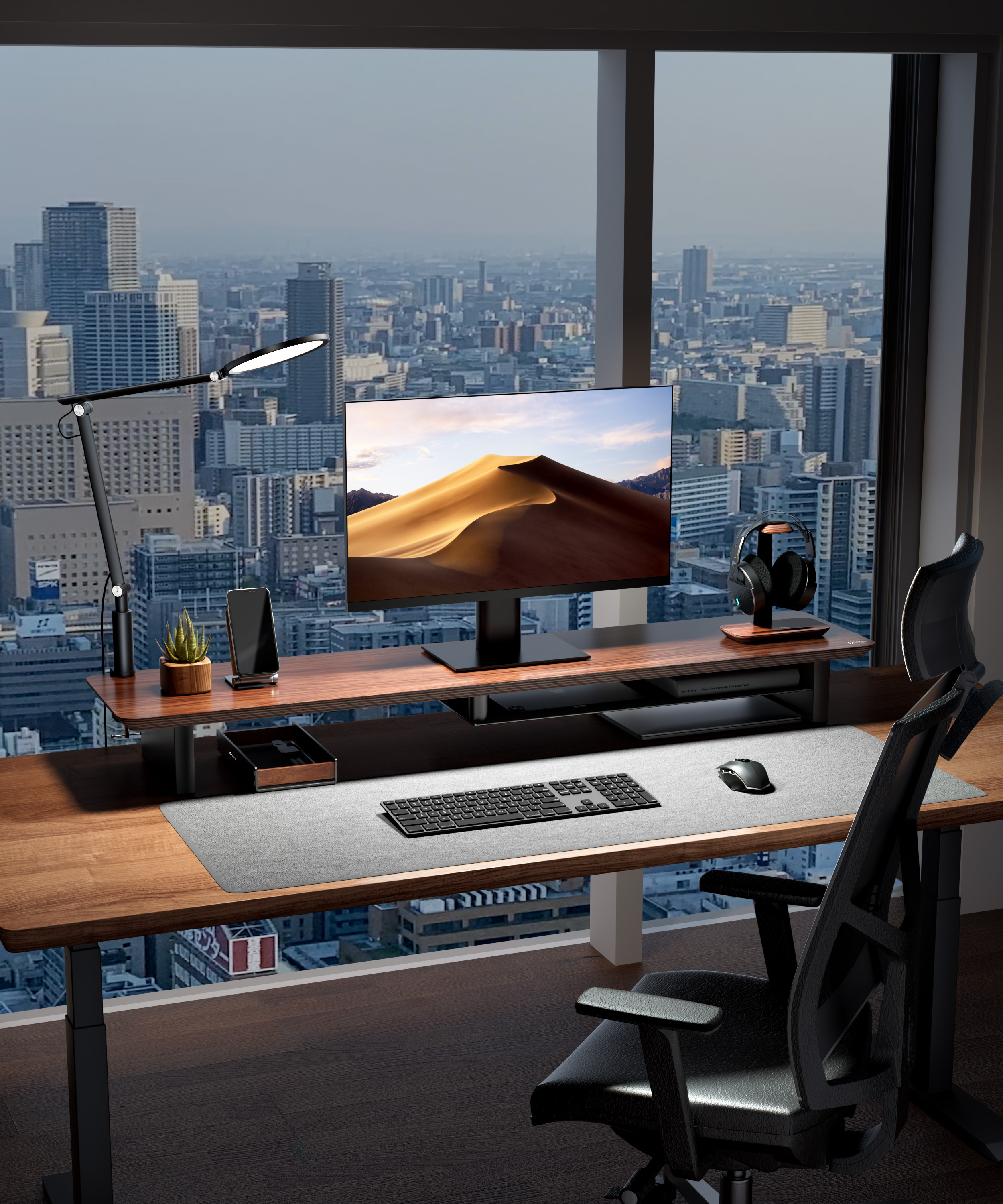 瑞米 Raymii ND-107-T 桌上型多功能電腦螢幕桌架 螢幕架 螢幕增高架 筆電支架 增高架 電腦架 | 蝦皮購物