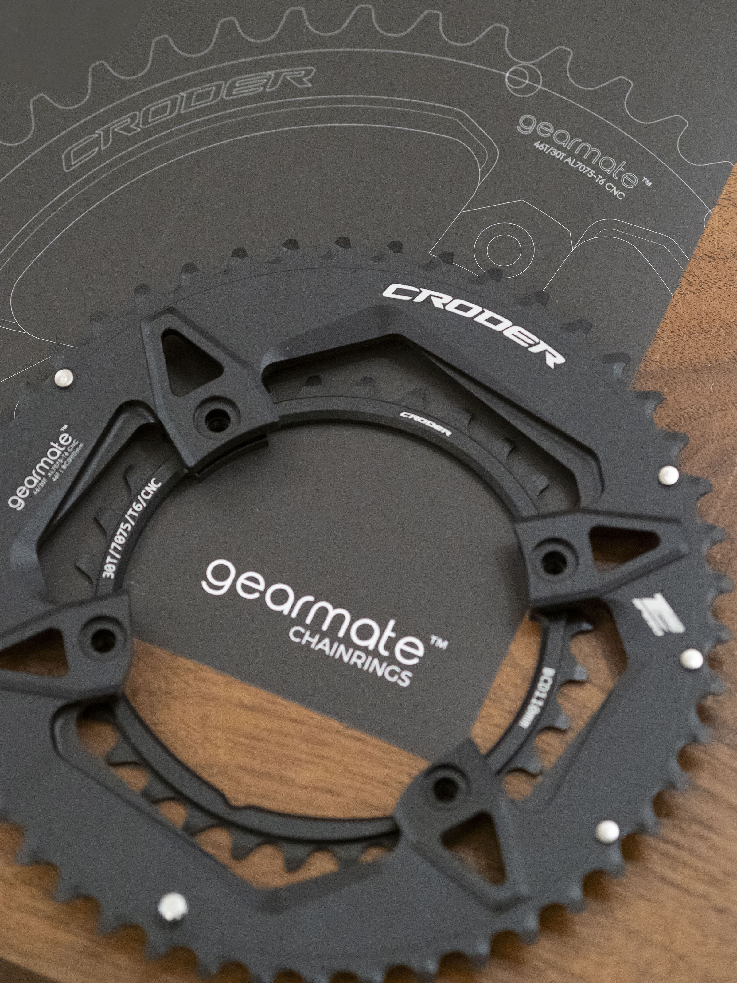 CRODER 46/30T 超壓縮 爬坡 齒盤 齒片 KOM Shimano 105 以上 > BIKEFfun拜訪單車 | 蝦皮購物