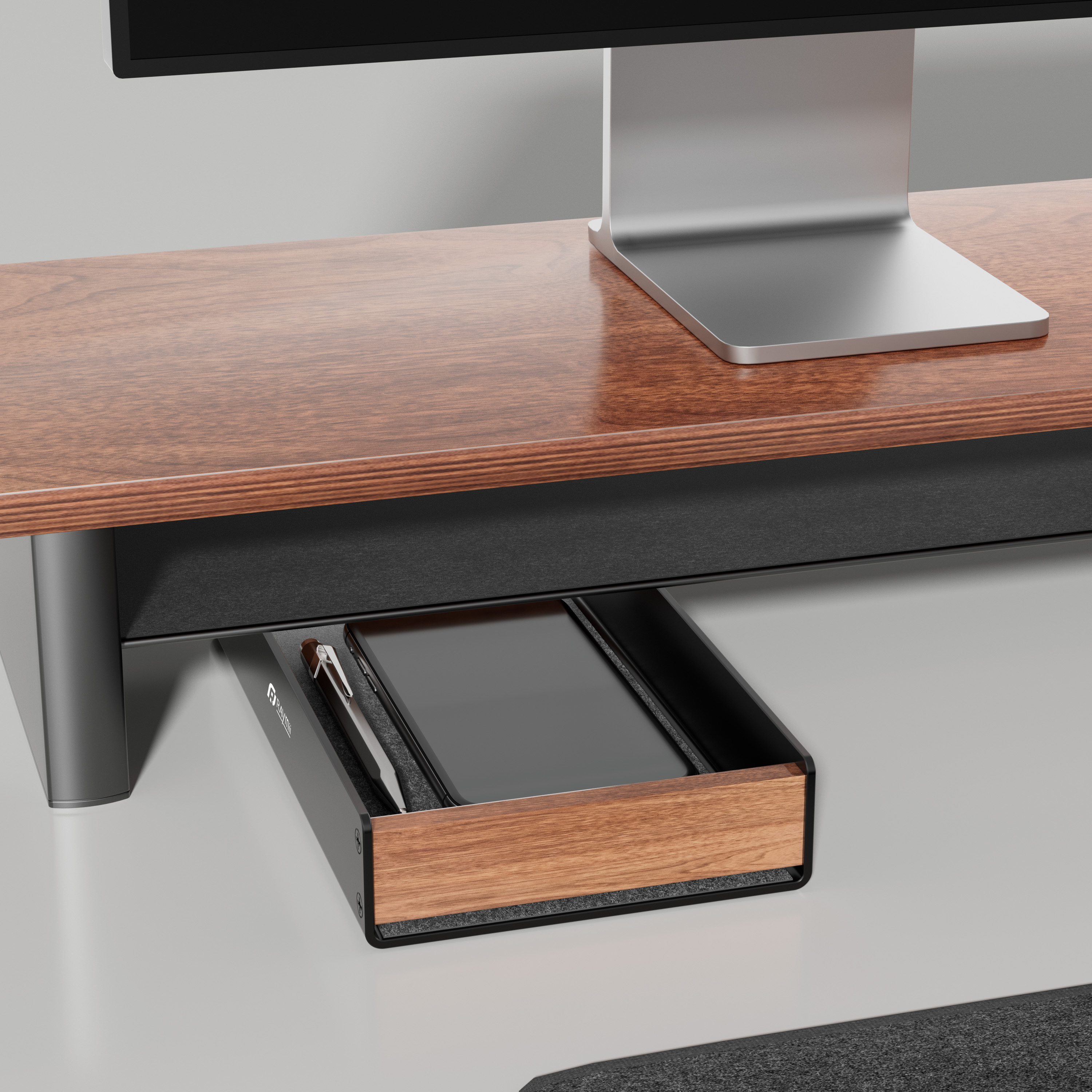 瑞米 Raymii ND-D2 鋁合金 時尚文具收納盒 桌面收納架 文具盒 居家 辦公 | 蝦皮購物