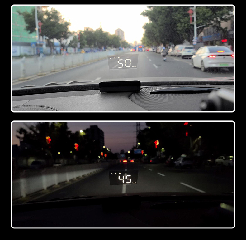 『M1 GPS HUD 全車系 抬頭顯示器 』公司貨一年保固 最簡單的 GPS系統 反射玻璃顯示 全車系適用 | 蝦皮購物