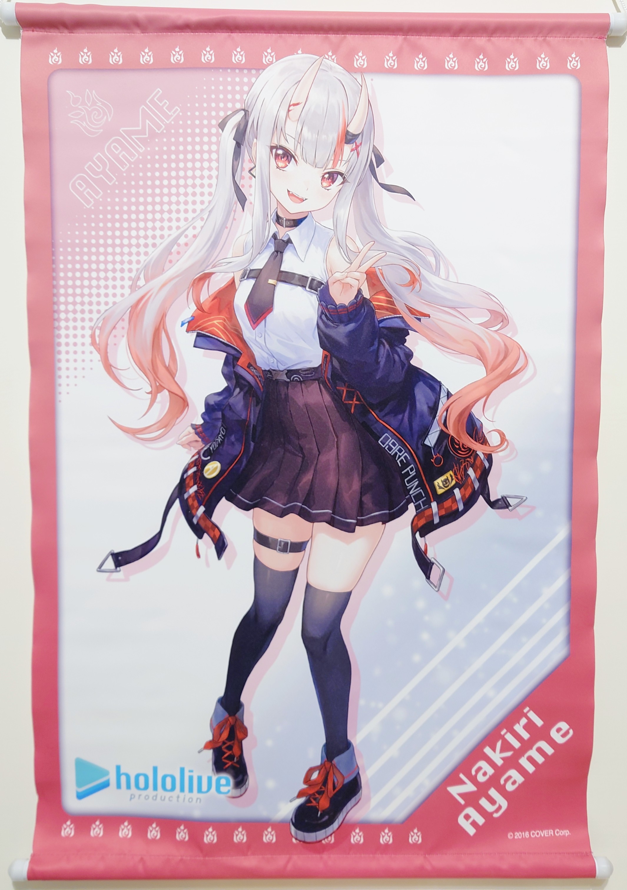 【hololive】日版 B2 掛軸 百鬼綾目 MOLLY.ONLINE限定 ホロライブ 百鬼あやめ 第8彈 | 蝦皮購物