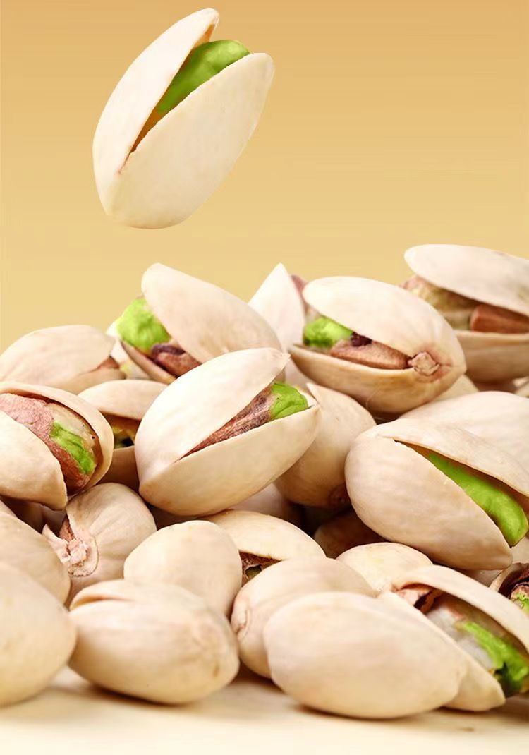 【樂購美食家】開心果 BE&CHEERY/百草味 100g 袋裝 鹽焗味 帶殼 混合 堅果 零食 好吃 休閒小吃 | 蝦皮購物