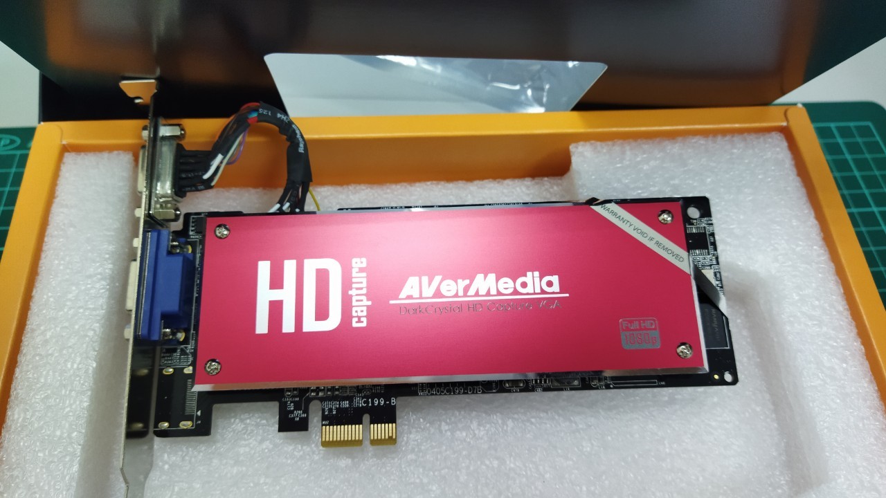 [福利品] Aver Media 圓剛科技 1080P高清采集方案 / C199 高清VGA采集卡 | 蝦皮購物