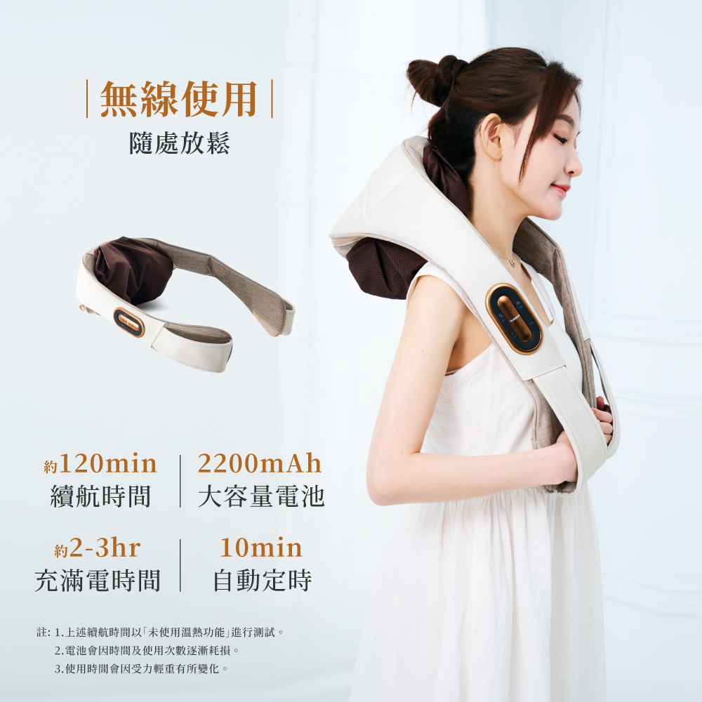 tokuyo 無線肩頸鬆按摩器 TH-537(無線抓捏揉/可按斜方肌) | 蝦皮購物