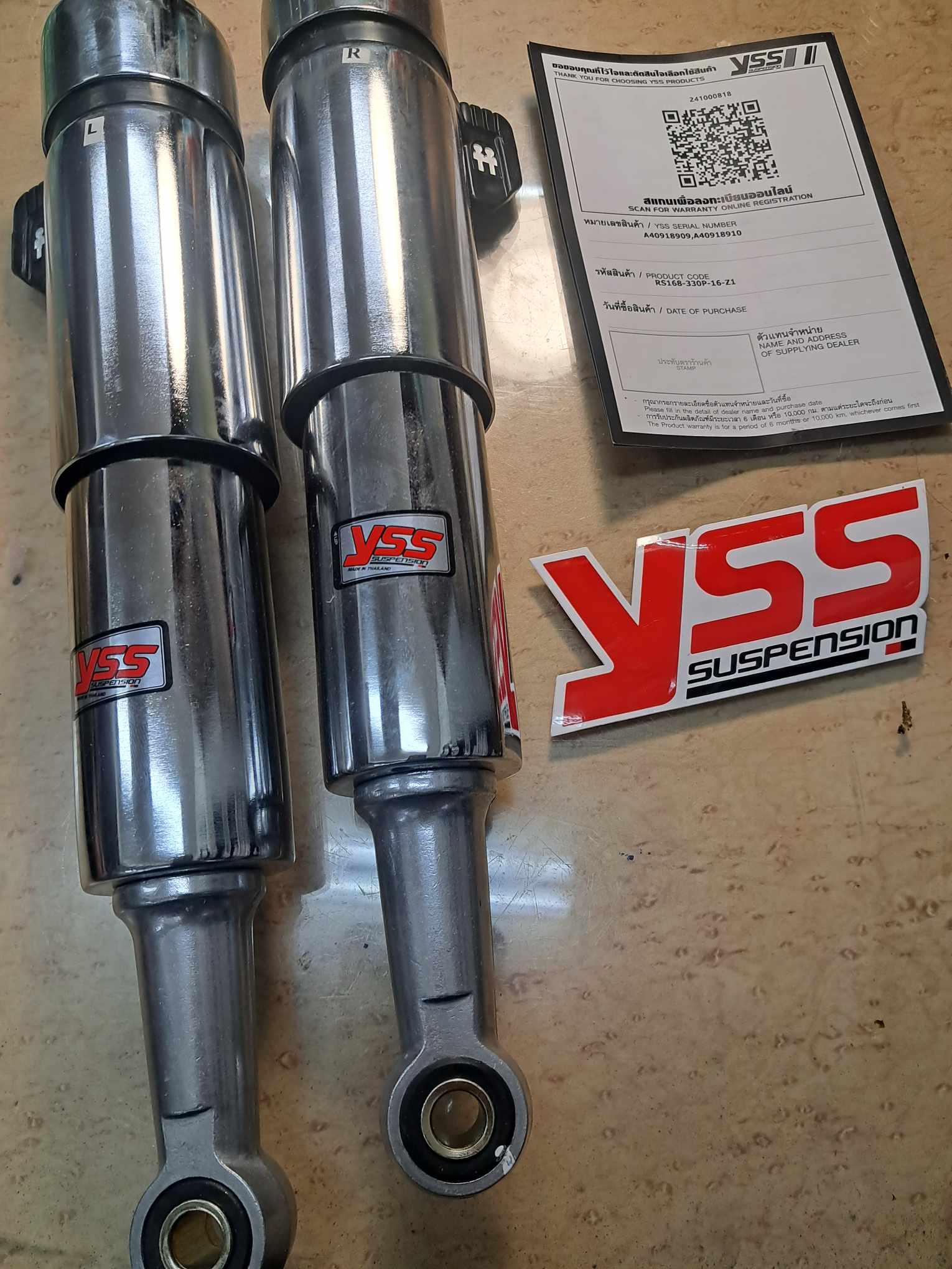 泰國大廠牌YSS金旺90 金旺100 wowow100 美力80 標準後避震器 | 蝦皮購物