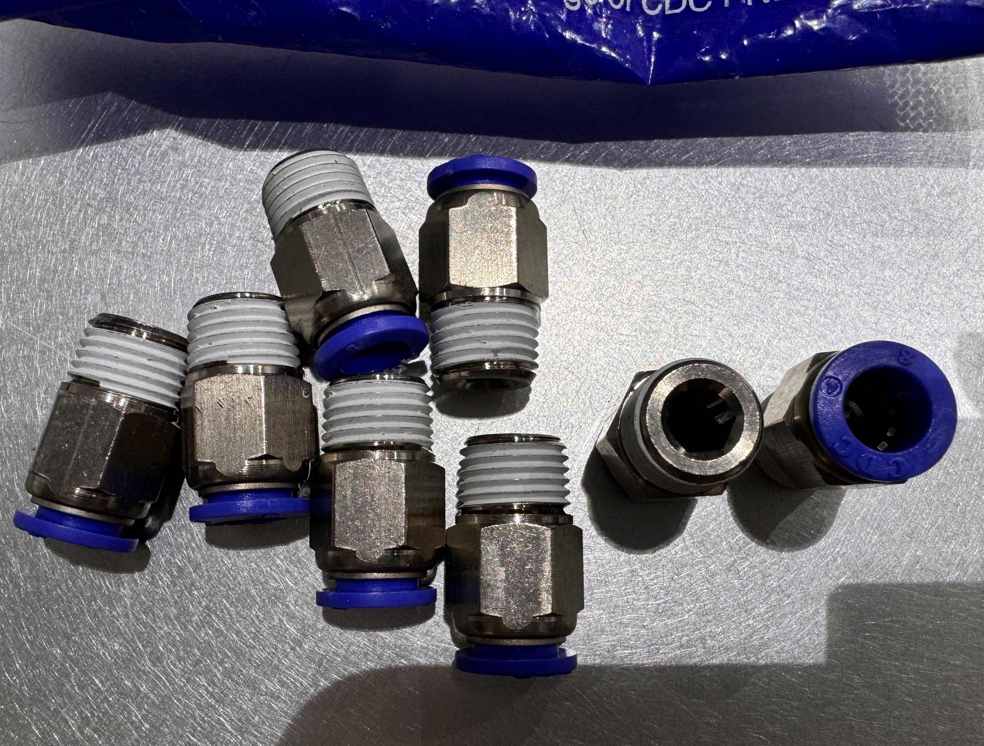 CDC 快速接頭 PC08-02N 8mm (5/16") OD X R1/4 | 蝦皮購物