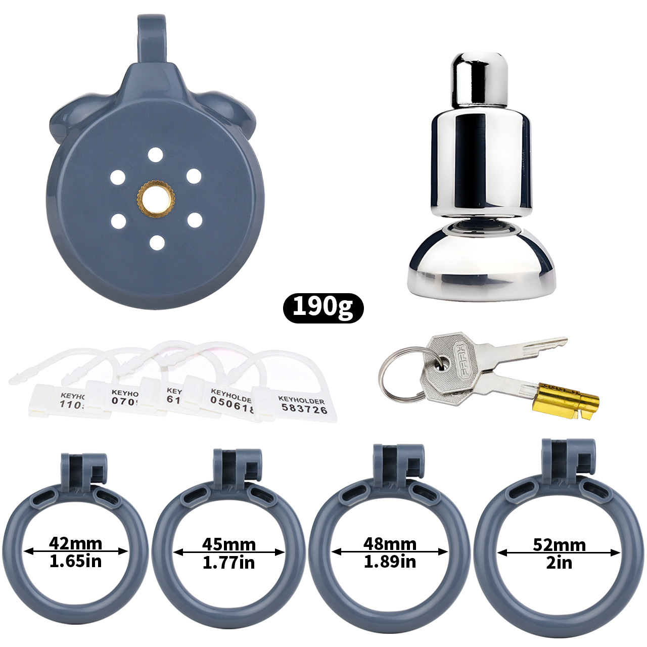 【下標送禮品】FRRK-3216平闆負數貞操鎖男用陰莖束縛控慾防逃脫輕便樹脂貞潔器 男用 貞操鎖男用 貞操帶 cb鎖 戒 | 蝦皮購物