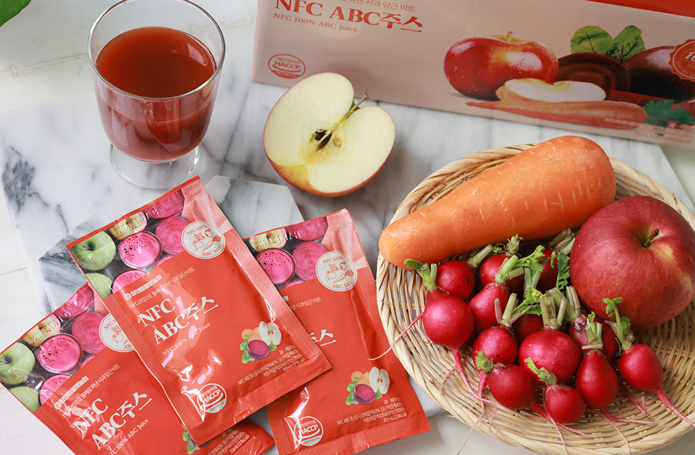 韓國 Htfarm NFC ABC 綜合蔬果汁 70ml 單包【現貨】 蘋果甜菜根胡蘿蔔 NFC 100%原汁 | 蝦皮購物