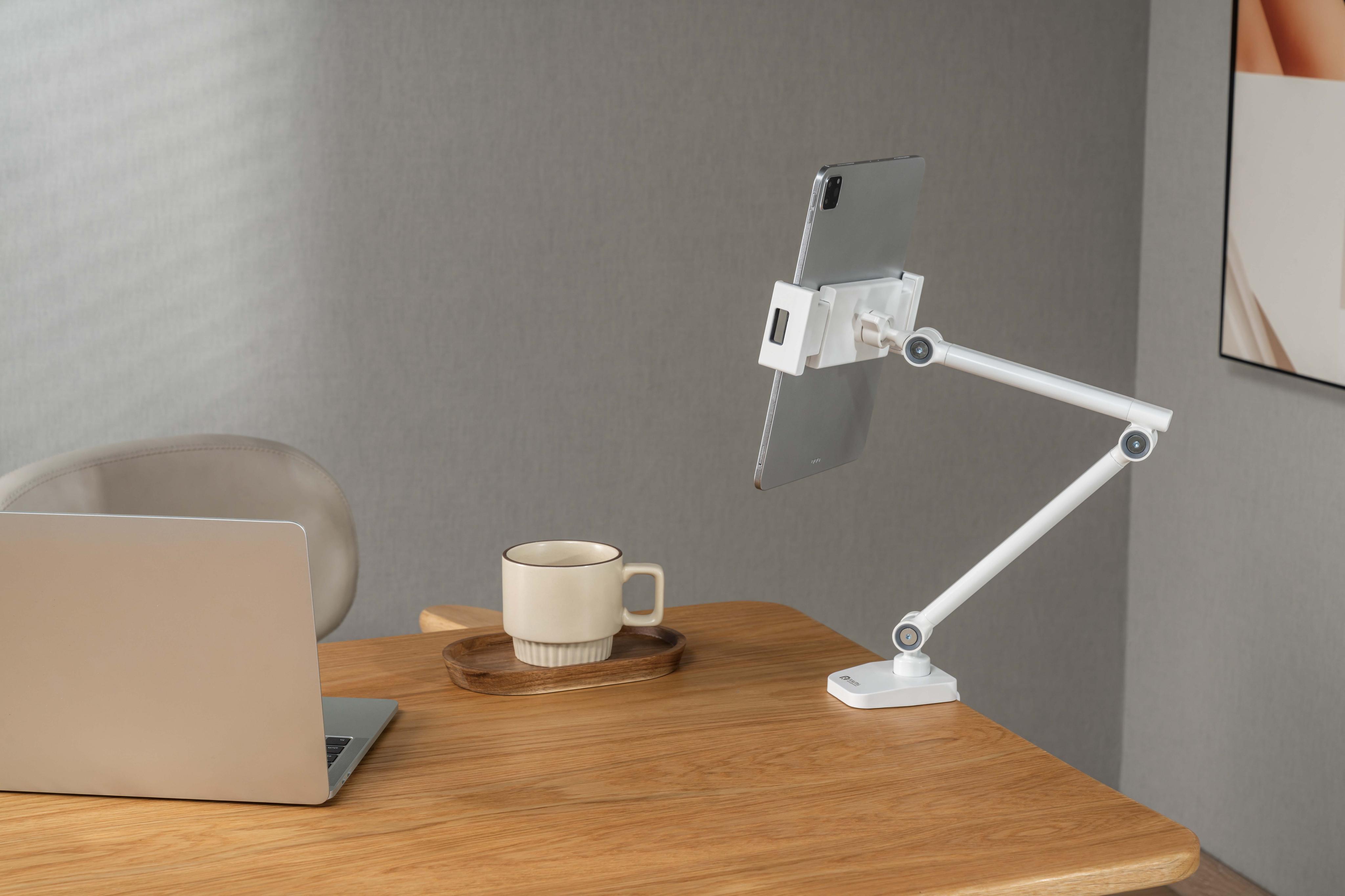 【瑞米 Raymii】 LTBS-5 夾桌式鋁合金手機平板支架 手機架 平板架 平板架 手機支架 平板增高架 | 蝦皮購物