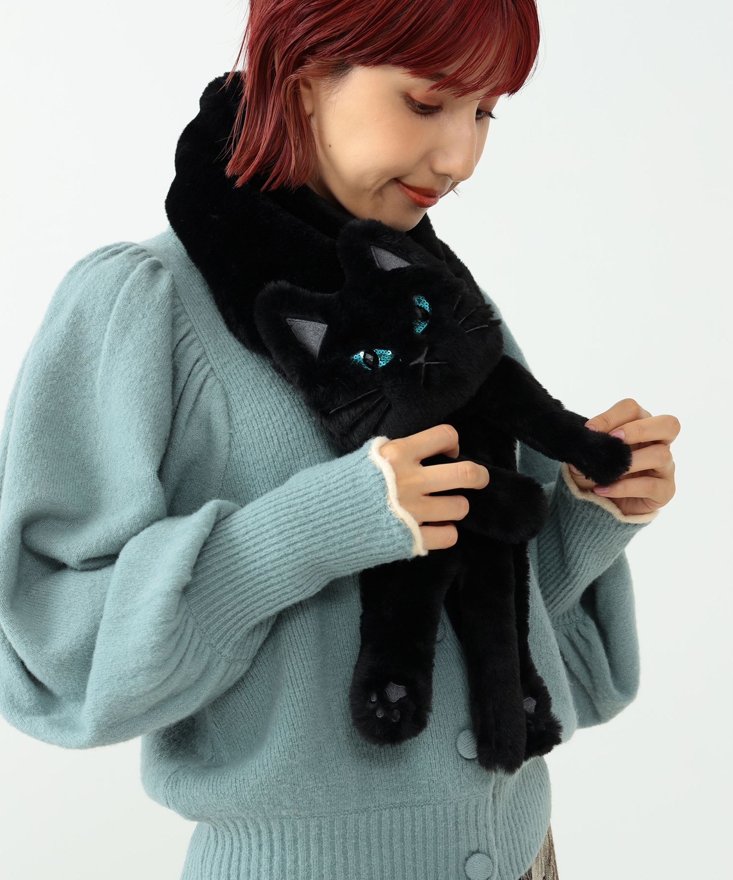 DoReFe | 部分預購 新款豹紋貓 日本中川翔子xBEAMS 爆可愛 貓奴必備 帶隻貓咪出門去萌翻貓咪圍巾 貓圍巾 | 蝦皮購物