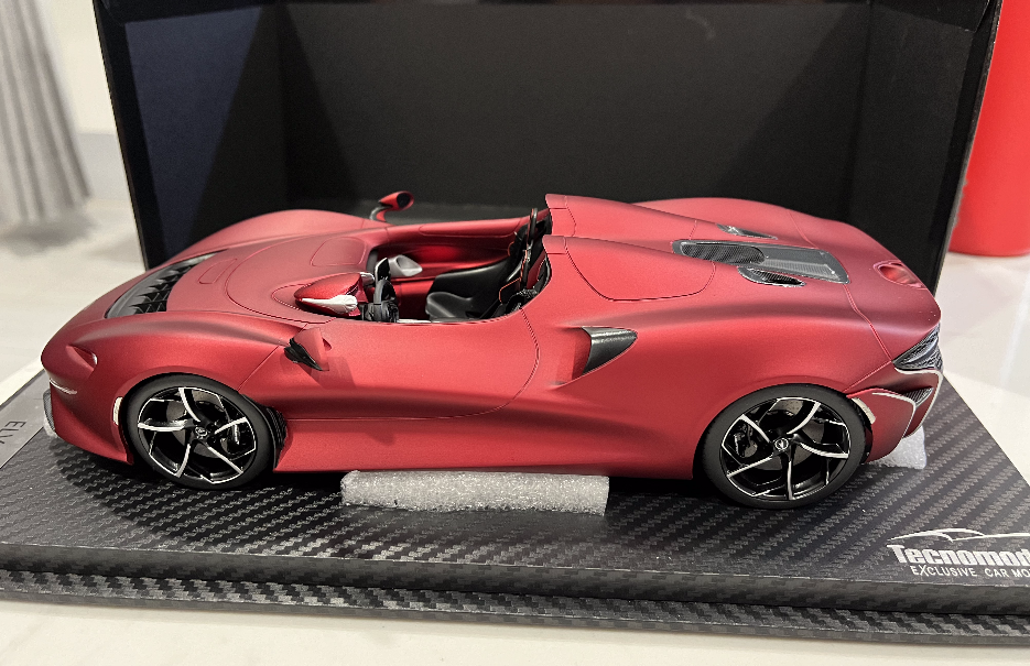 全新1:18 Tecnomodel 1:18 Mclaren Elva 2022 消光紅 樹脂車 | 蝦皮購物