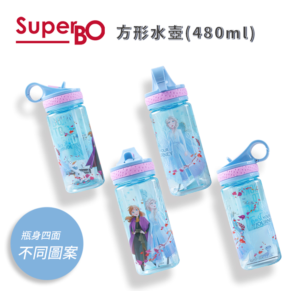 SuperBO Disney 迪士尼 方形水壺480mL [2024年最新款現貨] 日本迪士尼授權 台灣總代理原廠公司 | 蝦皮購物