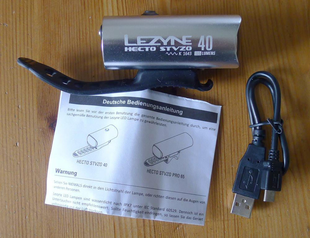 【速度公園】LEZYNE HECTO STVZO 40 自行車防水LED前燈，德國透鏡最佳化照射光束 安全視野廣，車燈 | 蝦皮購物