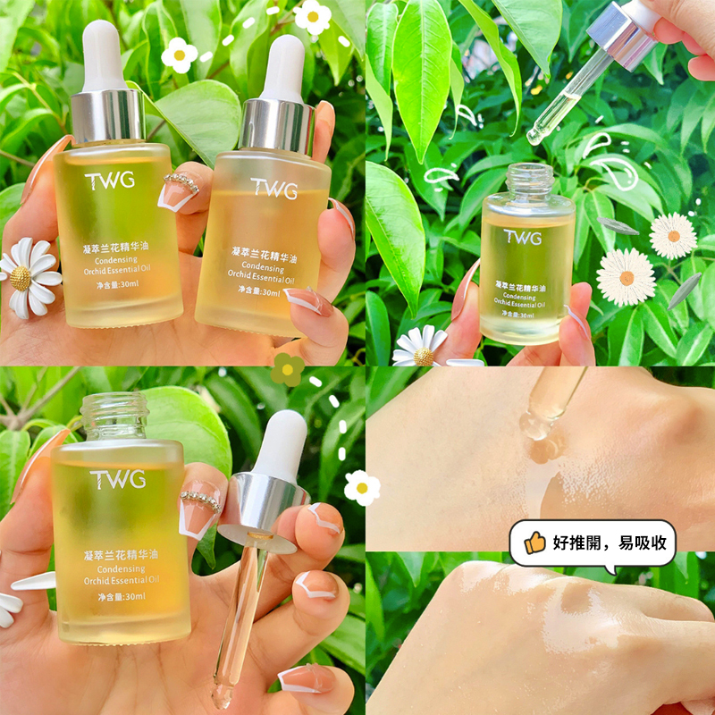 Suke.co 台灣現貨 TWG 凝萃蘭花 精華油 30ml 清爽 濕蘭 花精油 植物 蘭花 精油 護膚精油 | 蝦皮購物