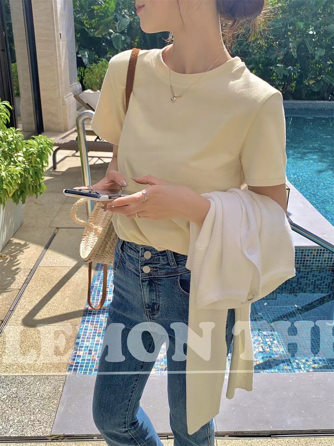 Waroom|現貨實拍 新色報到 THE LEMON多色修身短袖T恤|女裝|圓領上衣|短袖上衣|糖果色|檸檬家 8158 | 蝦皮購物