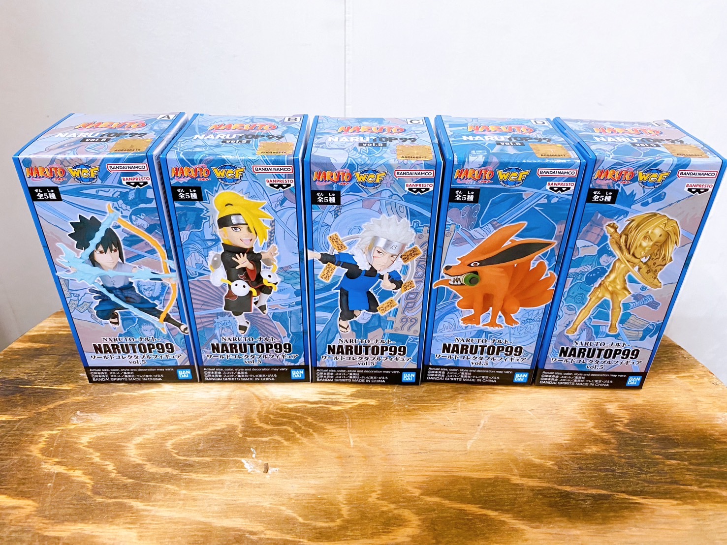 「Vic Toy」現貨 代理版 火影忍者 NARUTOP99 WCF vol.5 智波佐助 地達羅 千手扉間 九喇嘛 櫻 | 蝦皮購物