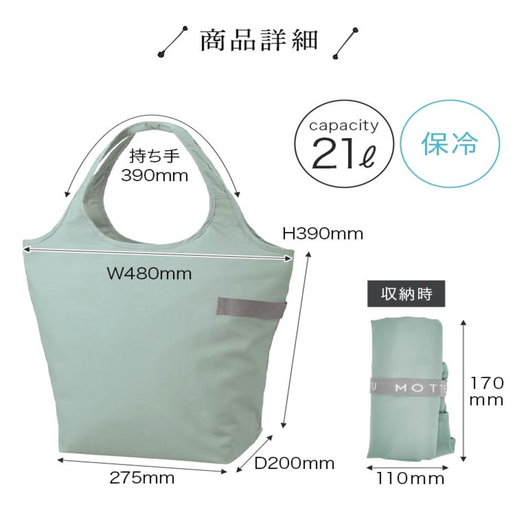 24H台灣現貨【MOTTERU．保冷環保提袋】環保袋 購物袋 手提袋 環保提袋 折疊購物袋 提袋 收納袋 便當袋 保冷袋 | 蝦皮購物