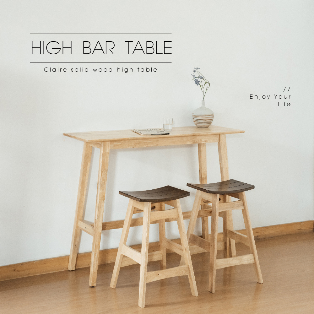 RICHOME 福利品 TA-435 TA-436 實木高腳桌 吧檯桌 吧台 高腳桌 餐桌 無印風 邊桌 | 蝦皮購物