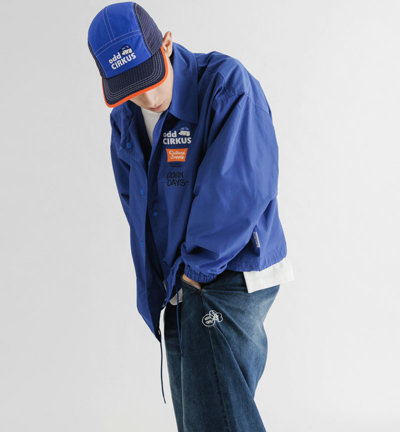 odd CIRKUS x ALWAYS JOHN 5-PANEL CAP 尼龍機能 五分割帽 (藍色) 化學原宿 | 蝦皮購物