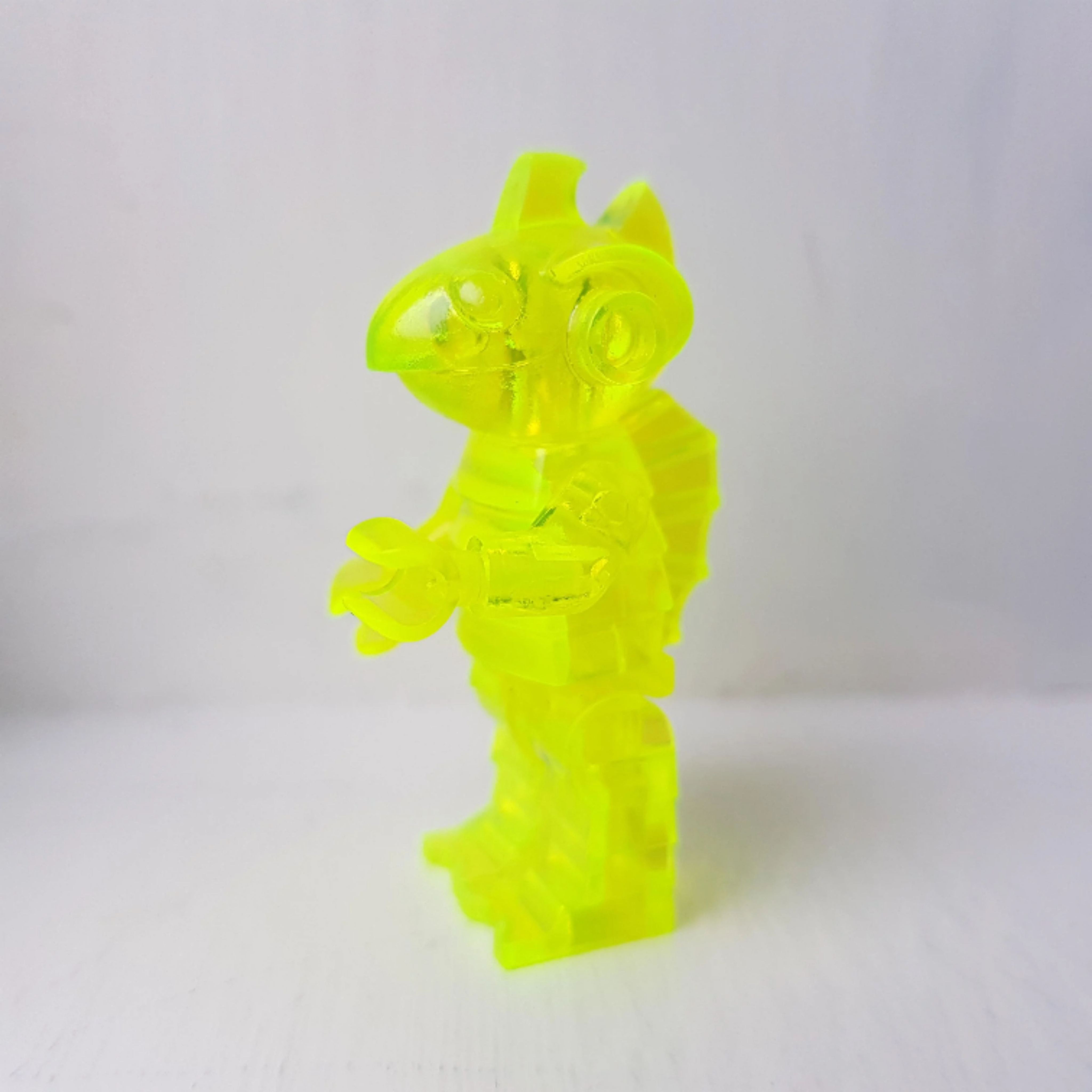 樂高/Lego Seatron/Sea-Tron 外星人/Alien 霓虹綠 透明螢光綠 超稀有樂高樣品 比小金人更稀有 | 蝦皮購物