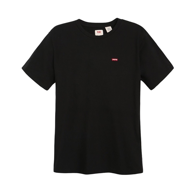 Levis 男款 短袖T恤 迷你刺繡Logo徽章 黑 56605-0009 | 蝦皮購物