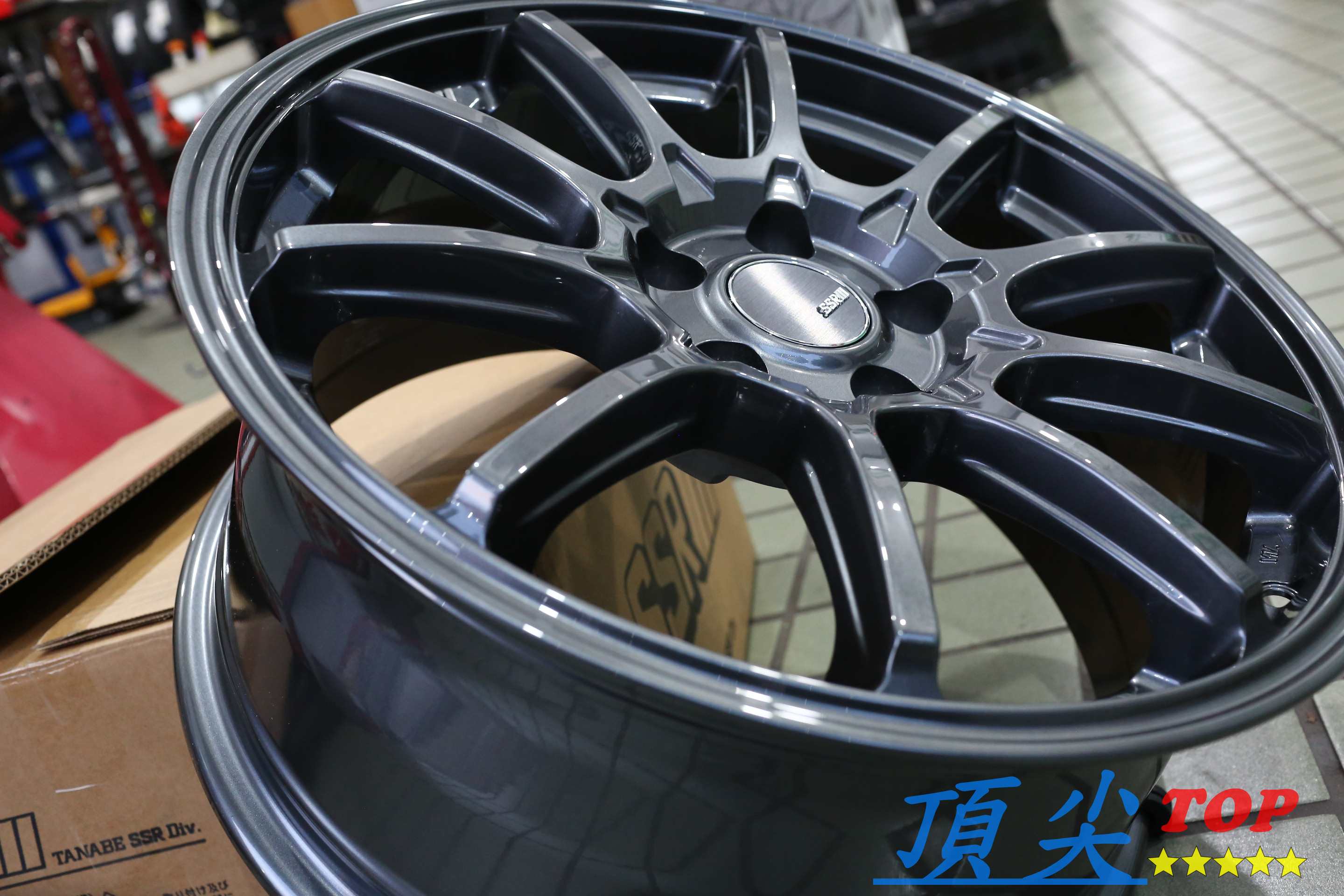 【頂尖】全新SSR鋁圈 GTV05 18吋/19吋 旋壓鋁圈 8J 5X100/5X114/5X112 亮鐵灰 | 蝦皮購物