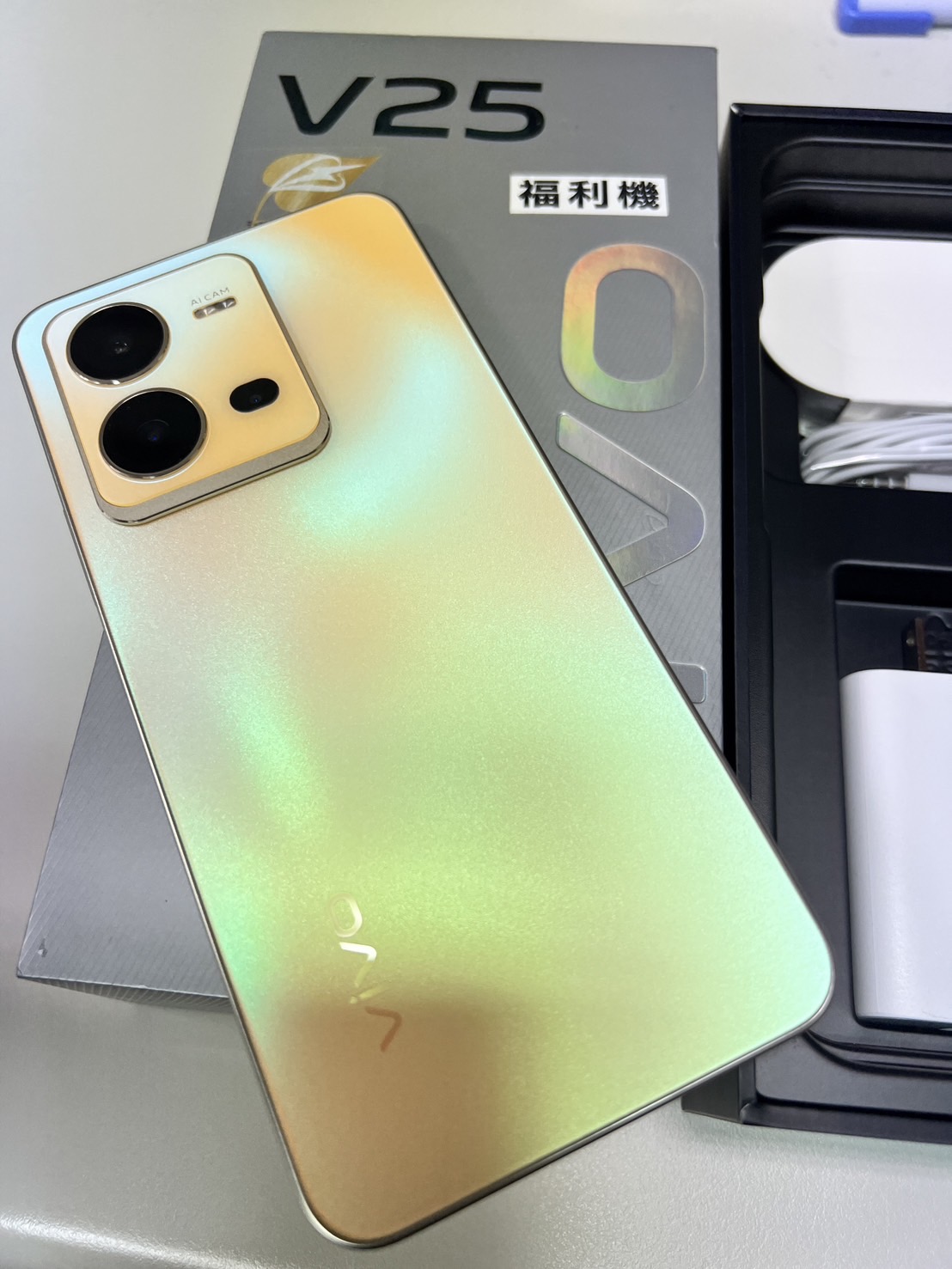 (原廠福利機)VIVO V2202 V25 8G/128G 金色 保固2024/11/10 超值 實品圖 | 蝦皮購物