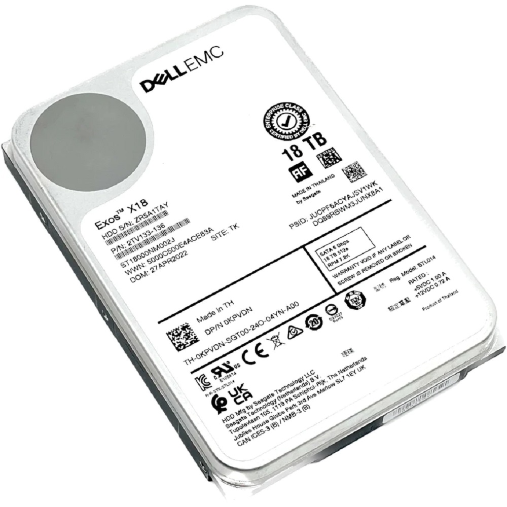 Seagate企業級EXOS X16 X18 14TB 16TB 18TB 3.5吋 原廠RMA備品 3年保固刷卡/含稅 | 蝦皮購物