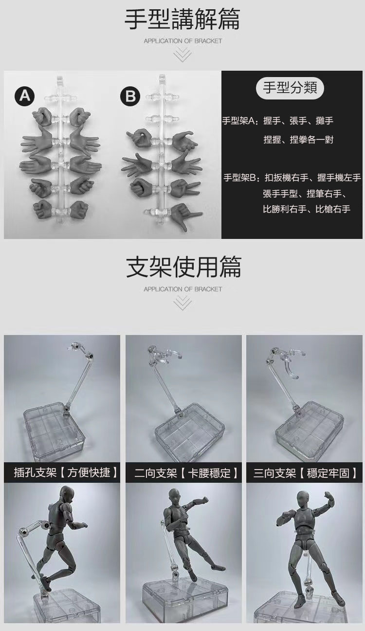 桃園發貨【繪畫素描 DIY模型】SHF/2.0素體 關節可動 男女動漫畫人物手辦 人體模型 美術繪畫人偶 素體人偶 | 蝦皮購物