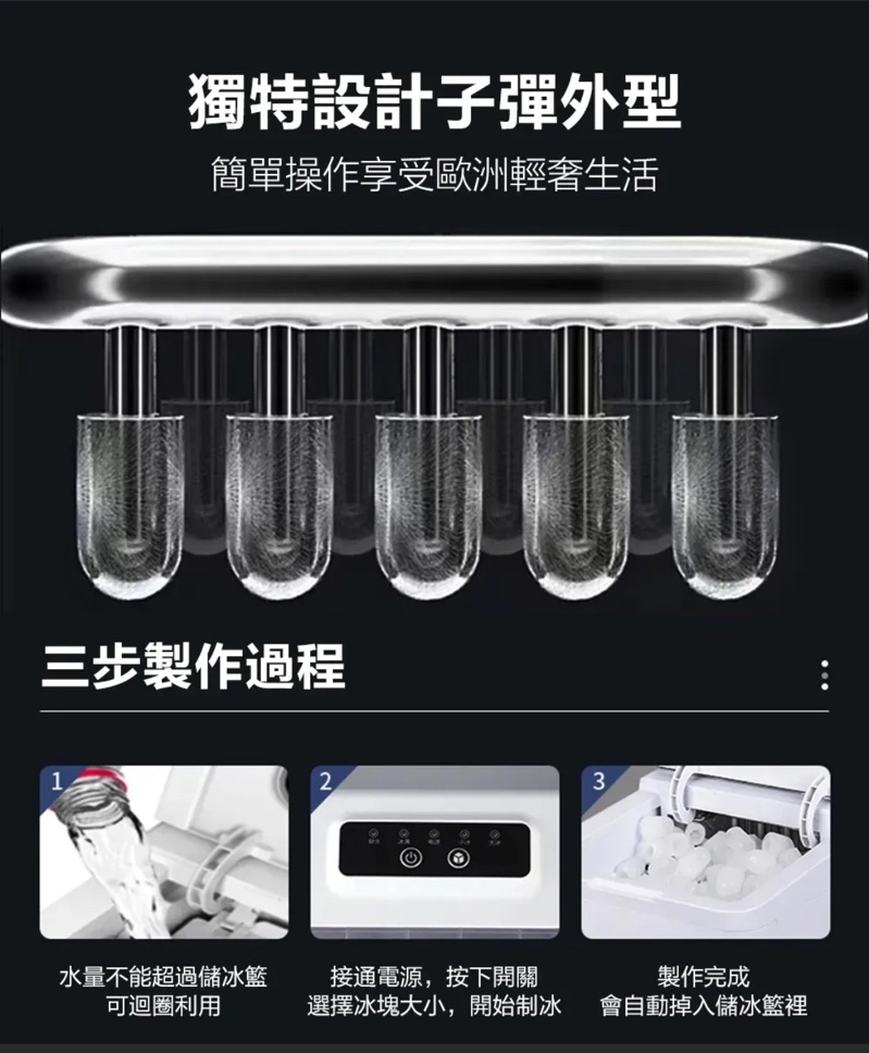 [全新現貨速出]北美Glolux 微電腦全自動製冰機 IMC-9IC(露營 / 戶外 / 家用) | 蝦皮購物