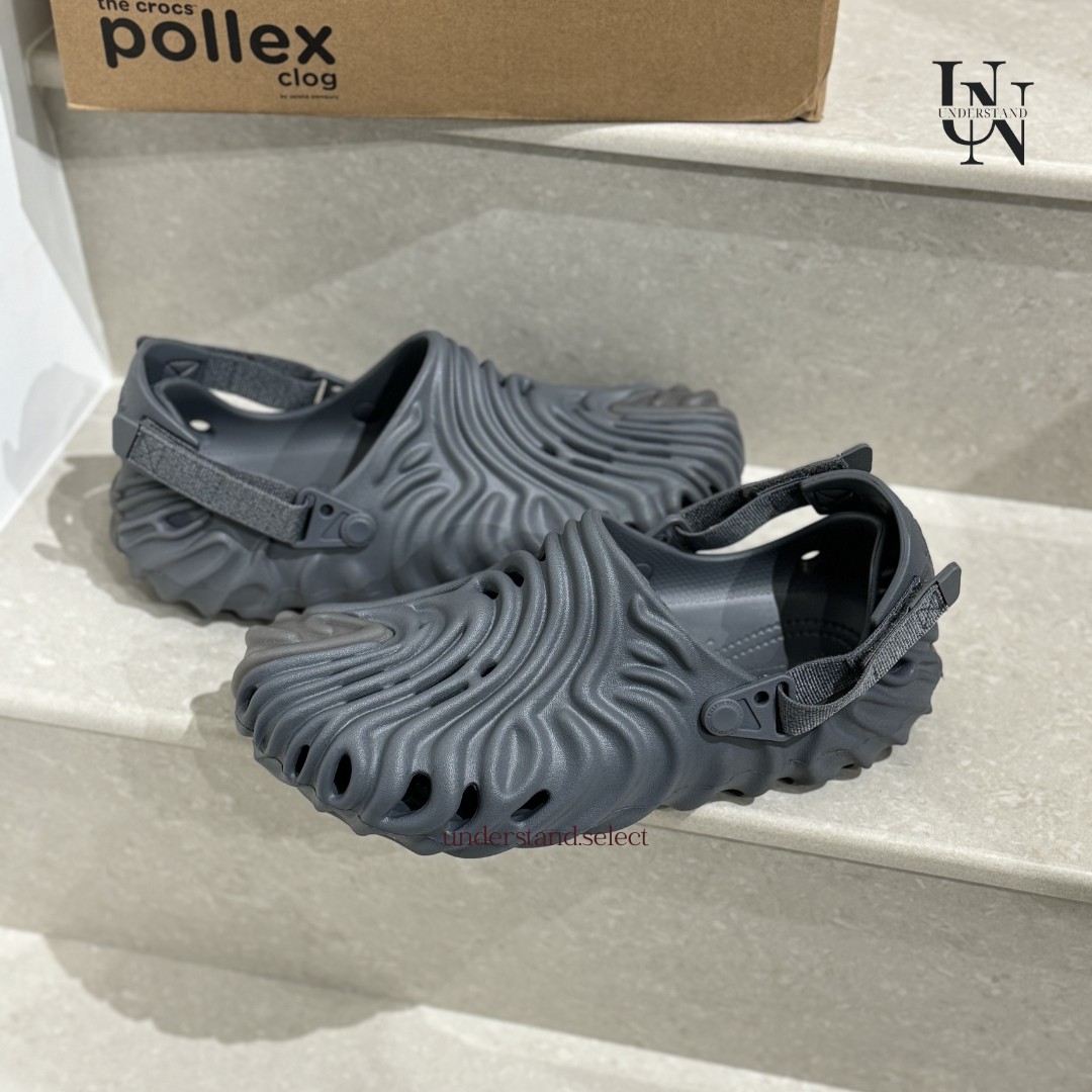 UN 預購 Salehe Bembury x Crocs Pollex Clog 聯名款 隕石灰 207393-1MA | 蝦皮購物