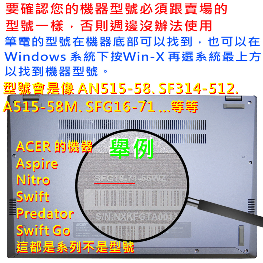 【Ezstick】ACER Swift 3 S40-20 TPU鍵盤膜｜奈米銀抗菌｜防水可水洗 | 蝦皮購物