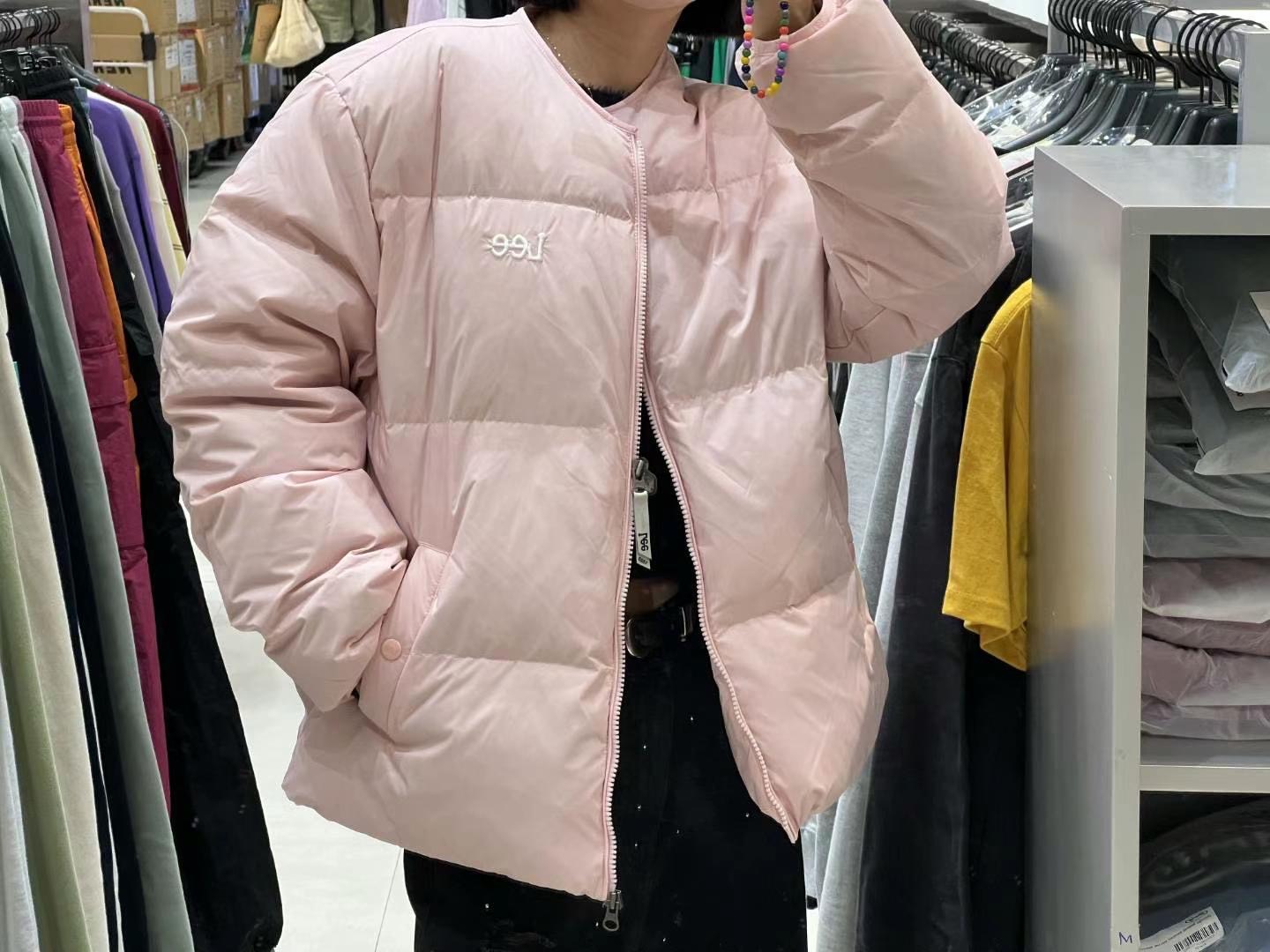 🇰🇷 韓國KKOBA 現貨 LEE 23FW Collarless Middle 輕量鴨絨 無帽 羽絨服 羽絨 韓國代購 | 蝦皮購物