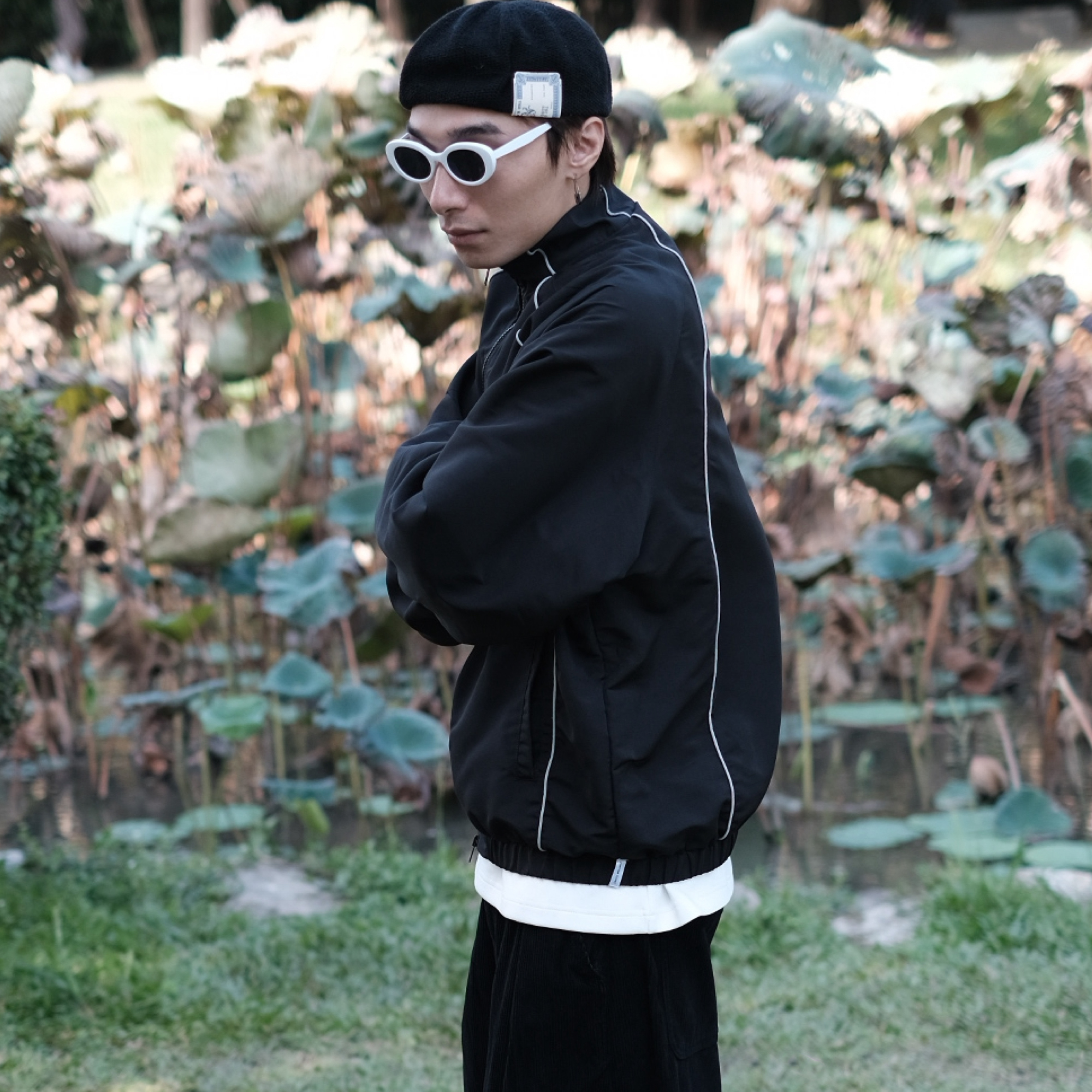 【DTT】🌪️ “Light & Shadow” Utility Jacket - 立領機能防潑水外套 [UJ-11] | 蝦皮購物