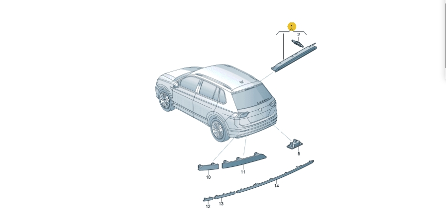 【汽車寶匠】VW 福斯 GOLF POLO Tiguan 第三剎車燈 第三煞車燈 5K0945087D 現貨 快速出貨 | 蝦皮購物
