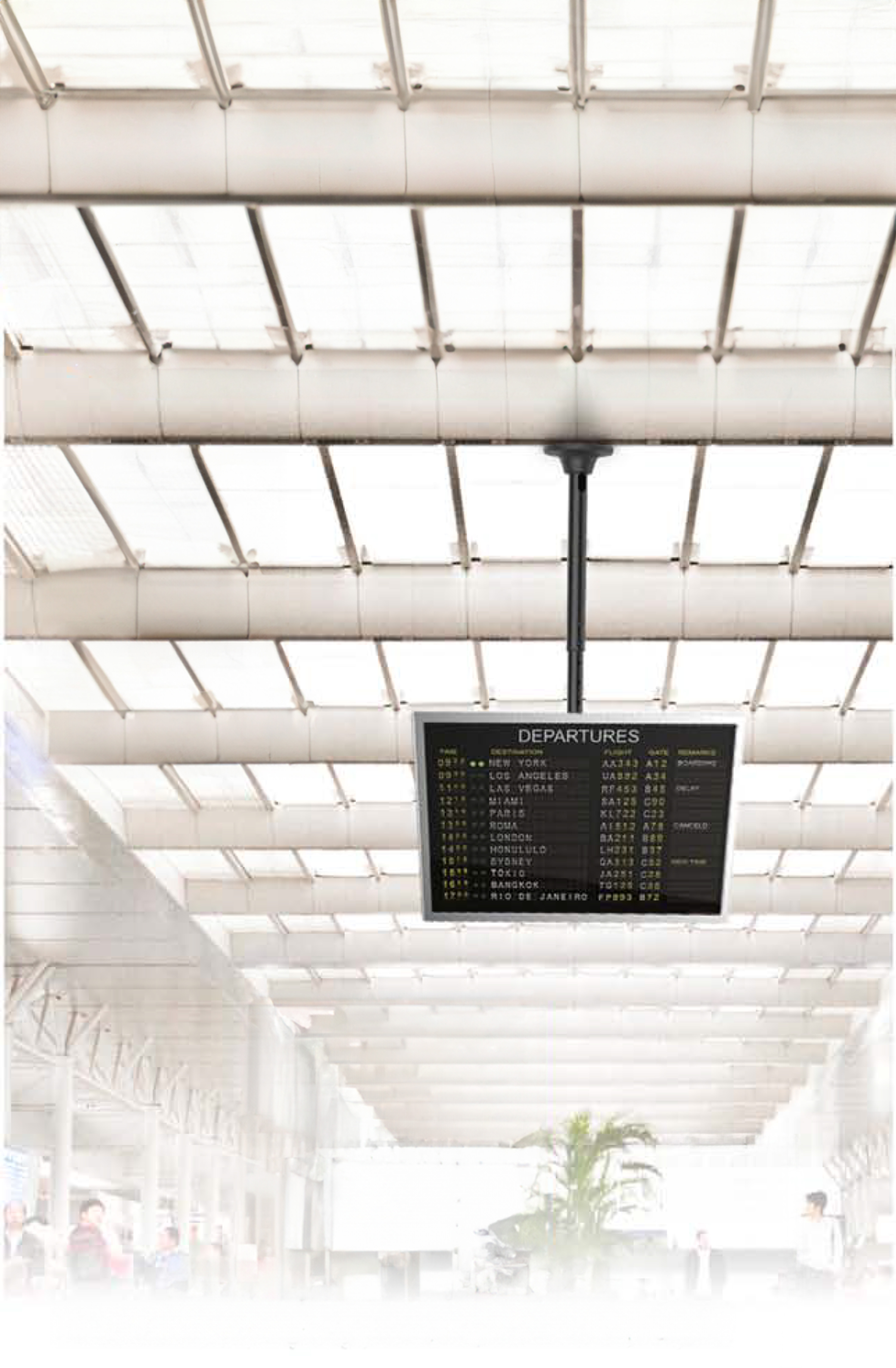 【瑞米 Raymii】 LT-9-M1 天花板電視伸縮垂吊支架 電視懸掛支架 電視架 顯示器吊掛支架 | 蝦皮購物