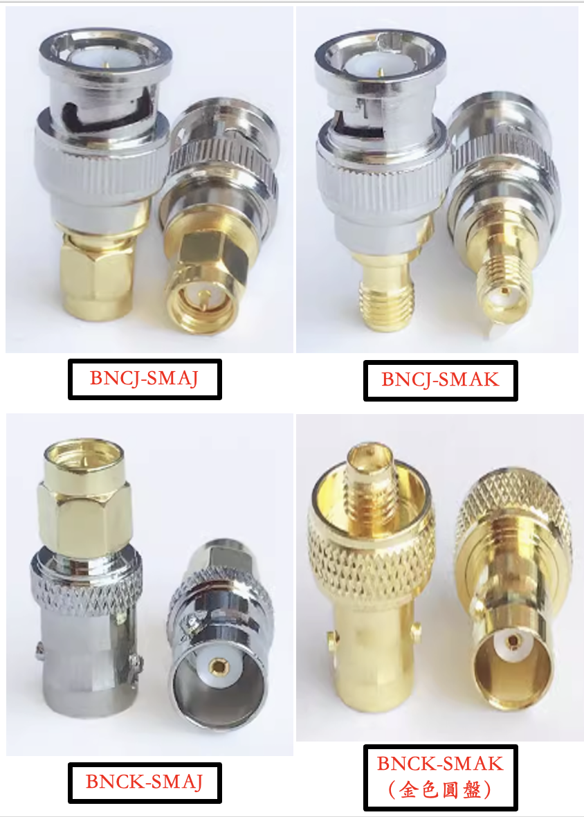 [芸庭樹工作室] BNC轉SMA轉接頭SMA母轉Q9母圓盤鍍金BNC-K/SMA-JK天線視訊轉換器 | 蝦皮購物