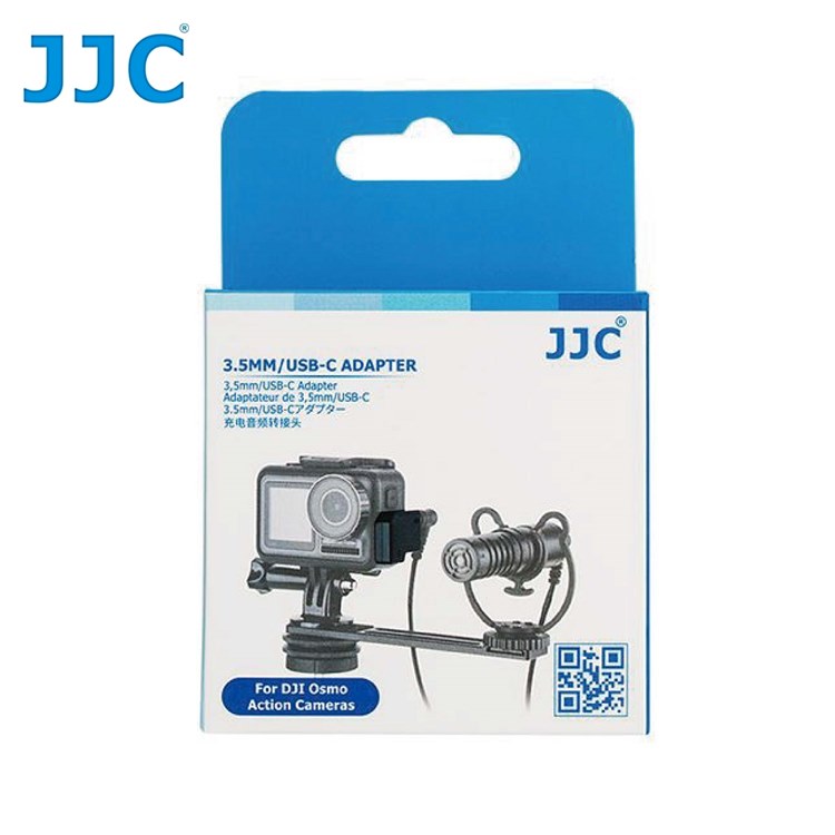 又敗家JJC大疆DJI副廠Osmo運動Action相機USB-C轉3.5mm和USB-C轉接器AD-OA1 CYNOVA | 蝦皮購物