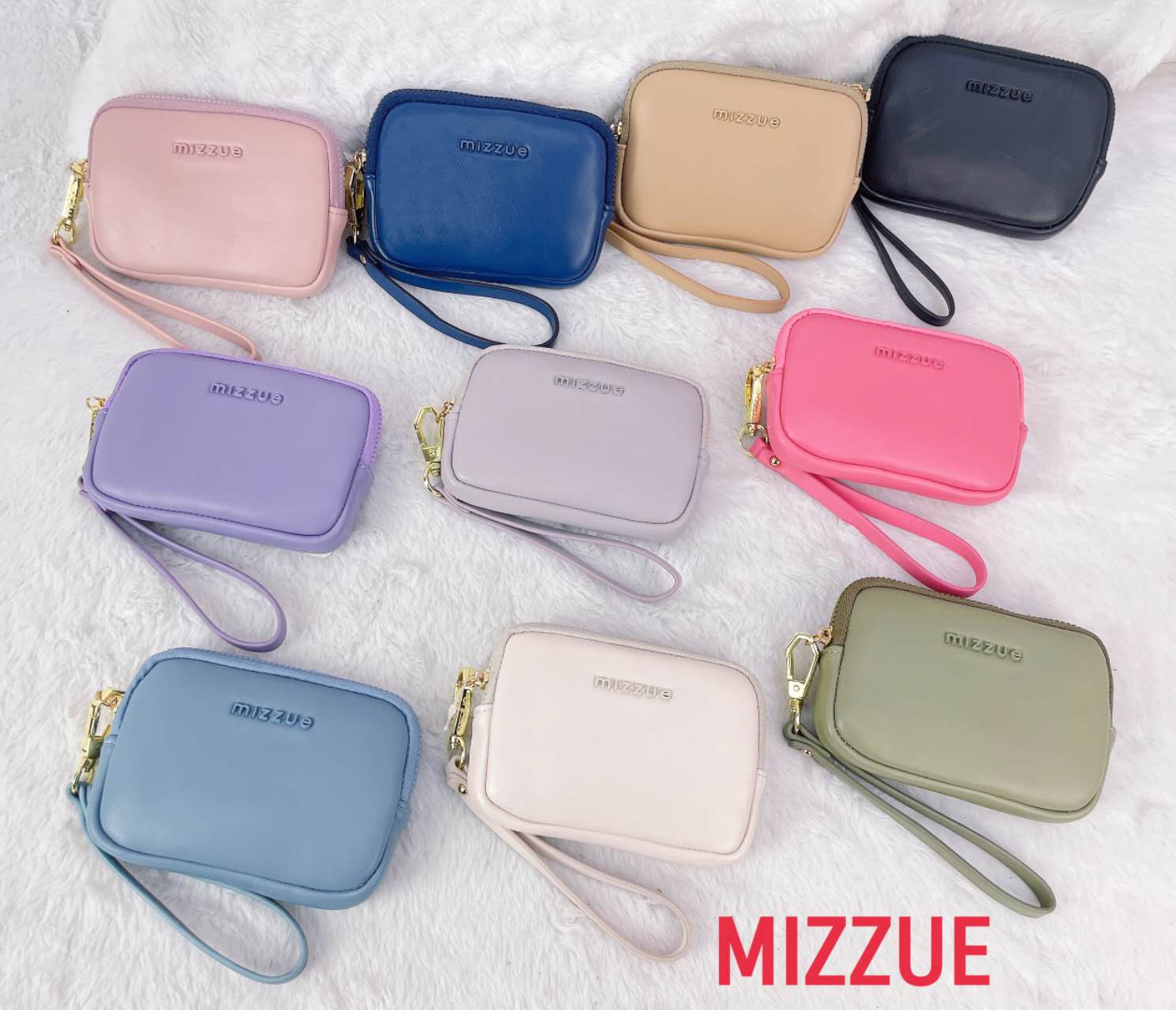 （現貨10色）mizzue品牌🎀馬卡龍ㄇ字零錢包🎀全台現貨最多📣📣📣快速出貨🔥🔥🔥零錢包、卡片包、手提包 PU821 | 蝦皮購物