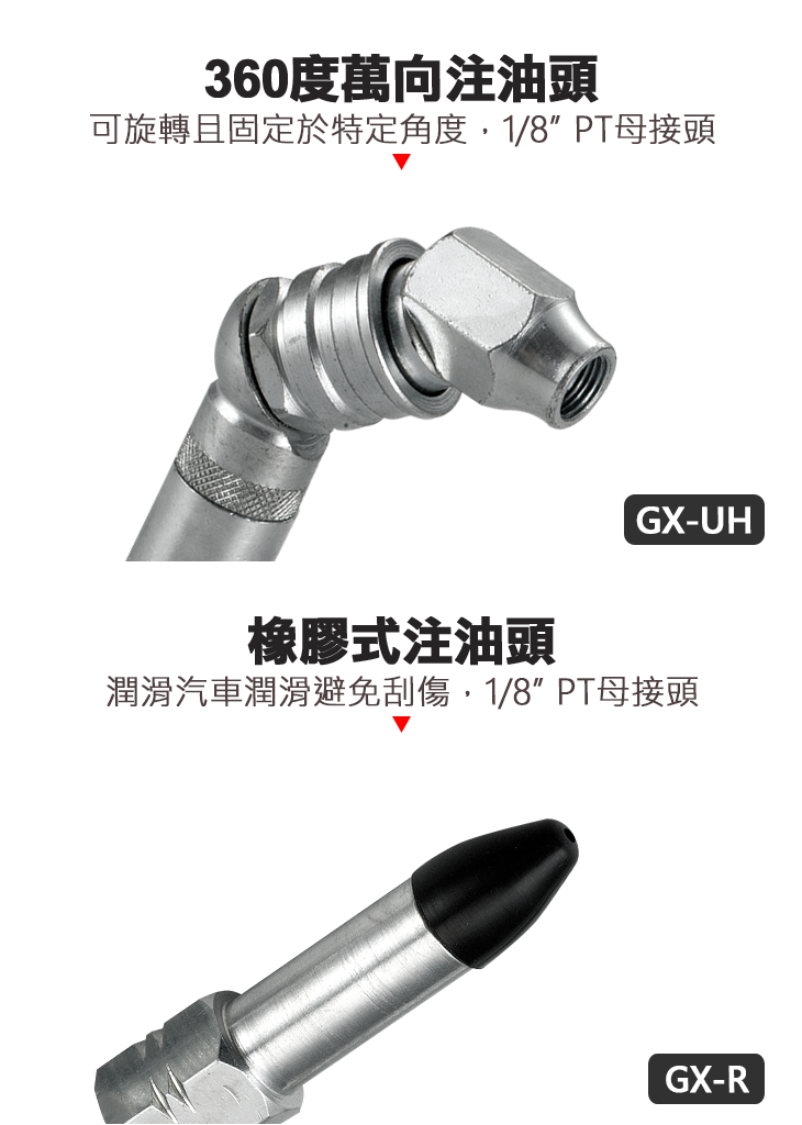 WIGA 威力鋼 GX-S8P 牛油槍配件8件組[牛油槍配件, 潤滑槍, 黃油槍] | 蝦皮購物