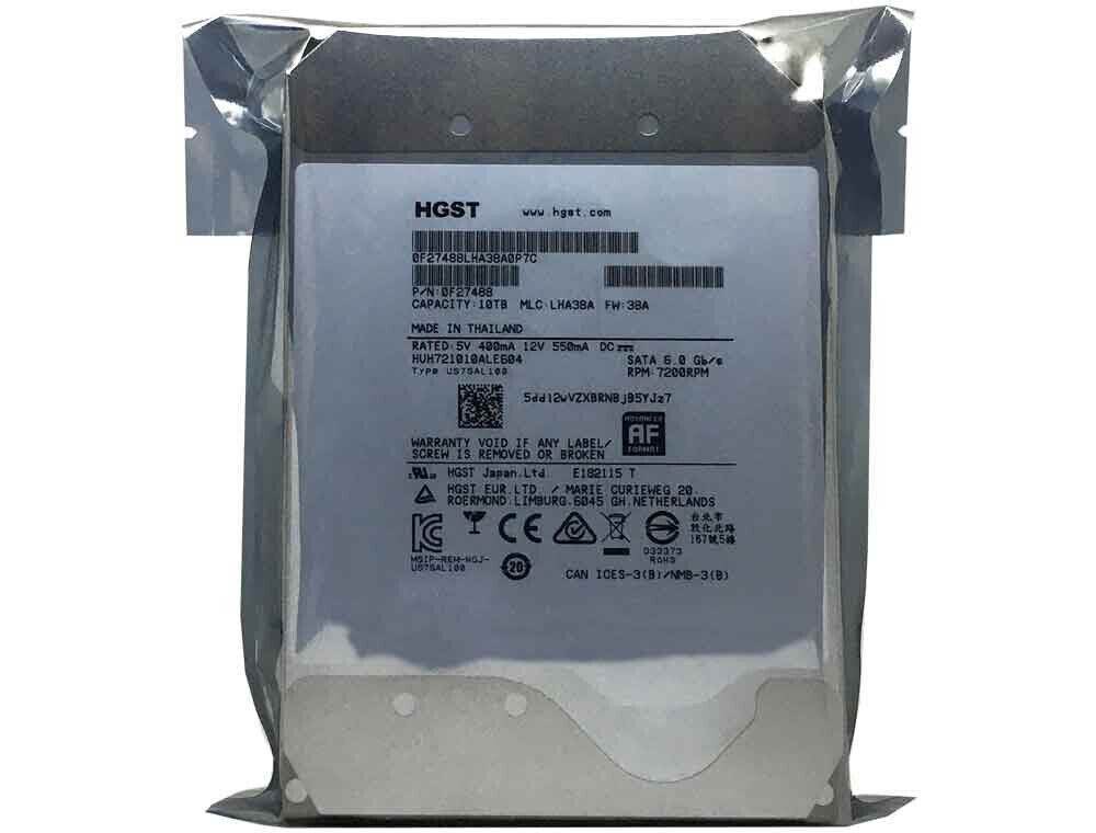 WD HGST 10TB HUH721010ALE604 HC510 Ultrastar He10 企業級硬碟 3年保 | 蝦皮購物