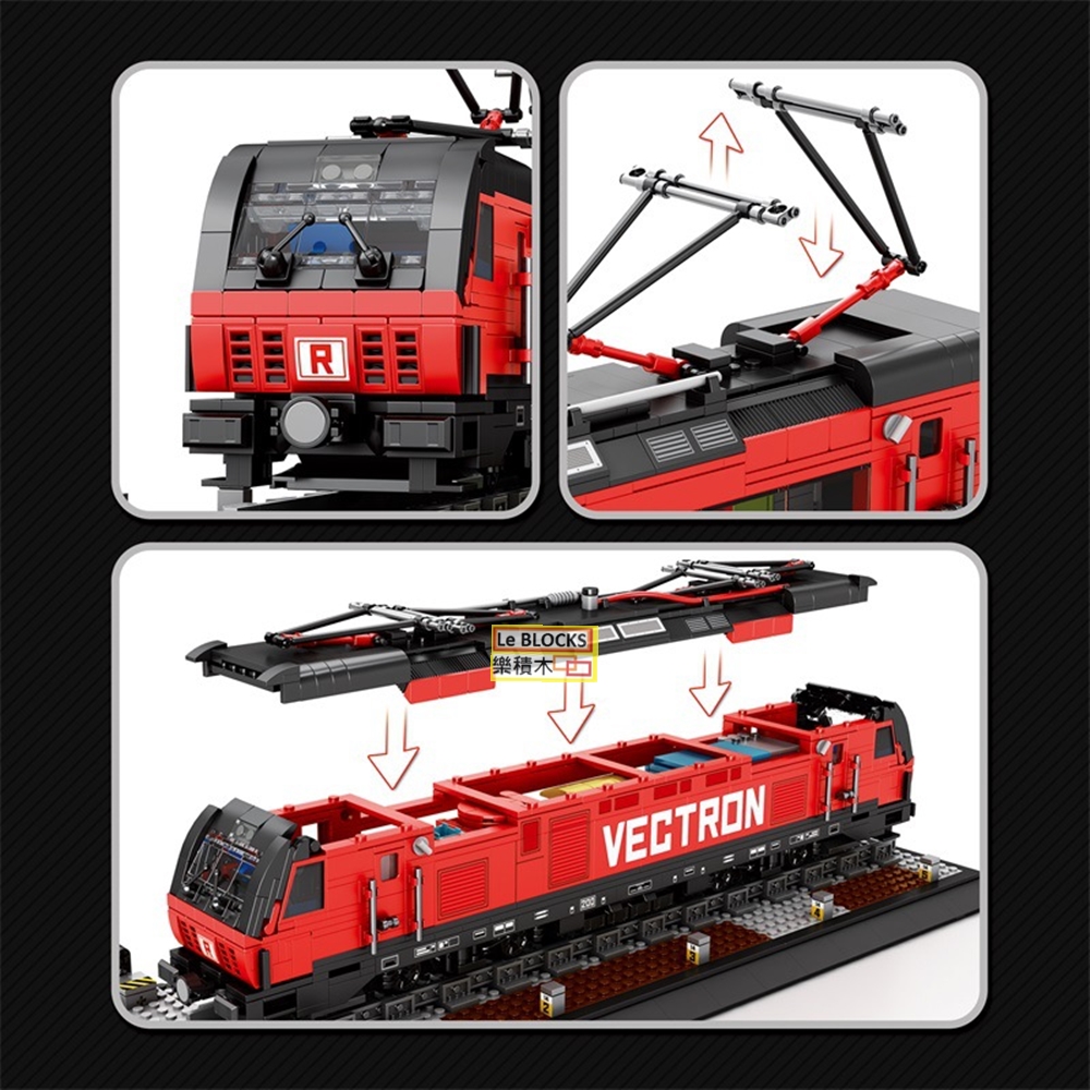 樂積木【現貨+預購】第三方 歐洲火車 Vectron ES64U2 G2000 貨車 列車 CARGO TRAIN | 蝦皮購物
